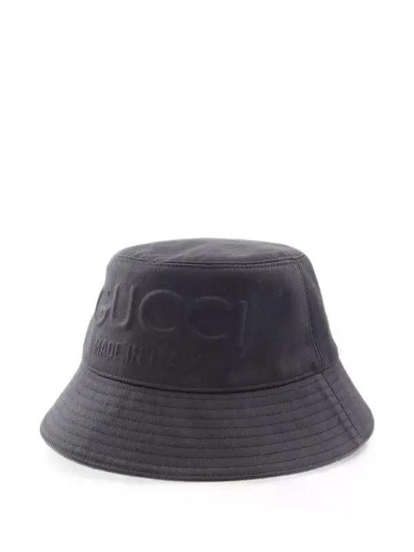 Gucci Embossed Logo Bucket Hat