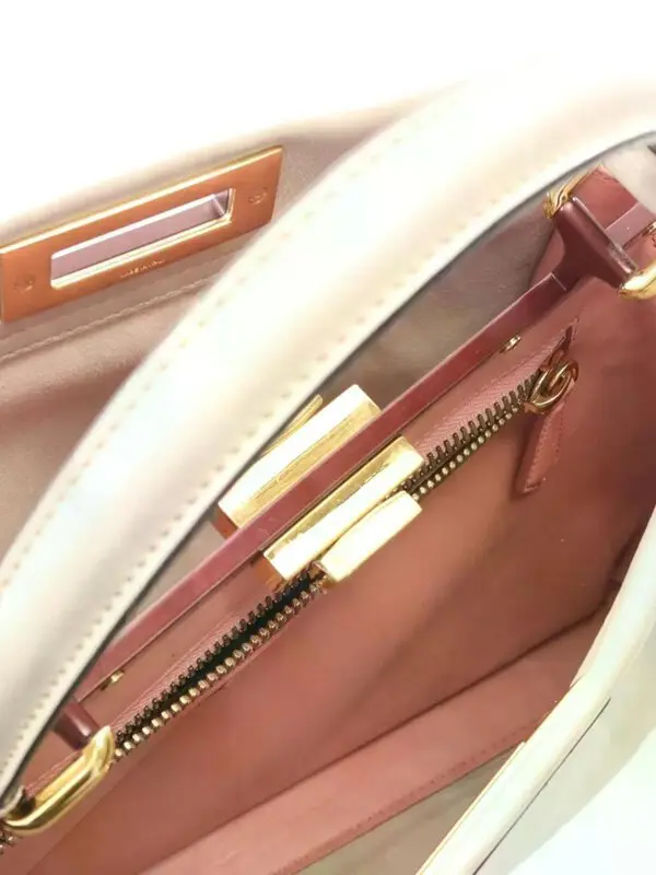 Fendi 2000s Peekaboo Leather Tote Bag