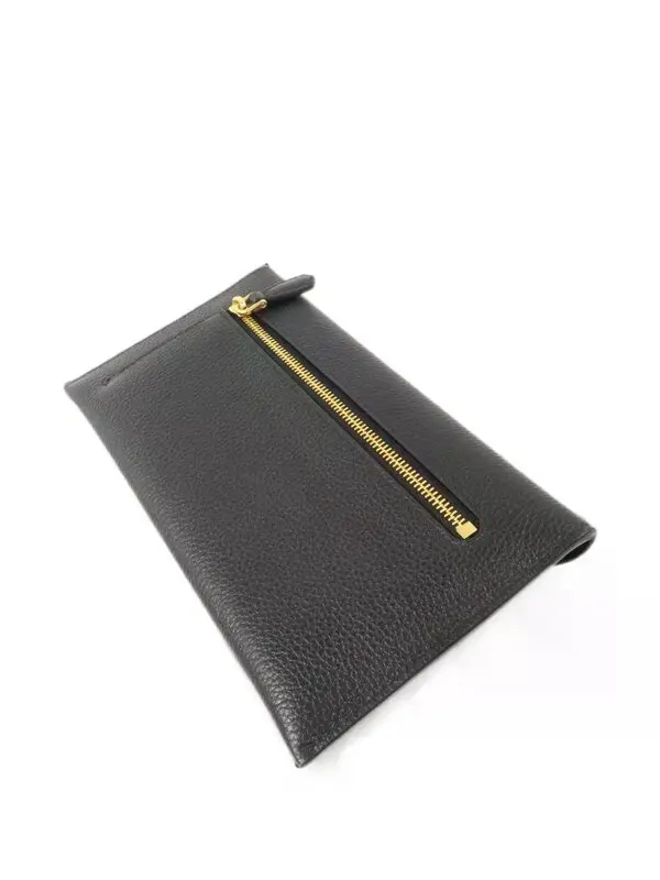 Prada Envelope Leather Clutch Bag