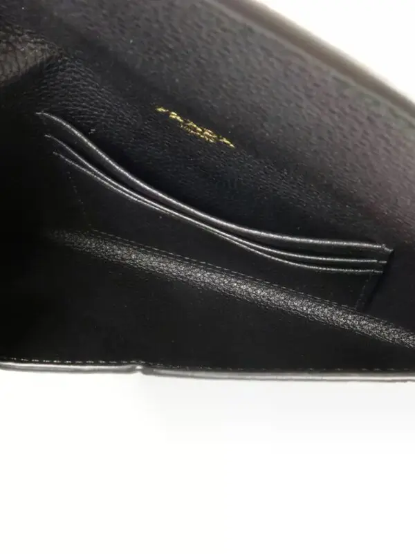 Prada Envelope Leather Clutch Bag