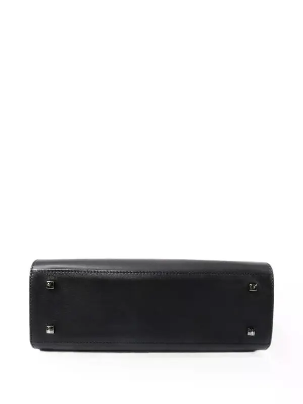 Delvaux Tempete Mm Tote Bag - Black