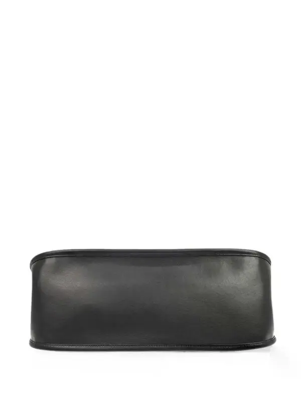 Prada 2010-2020s Enamel Triangle Shoulder Bag