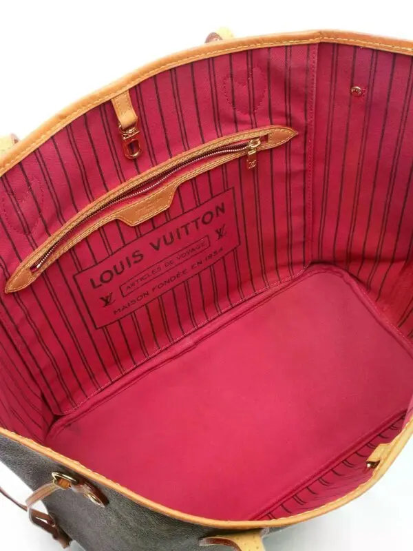 LOUIS VUITTON 2015 Mm Neverfull Tote Bag
