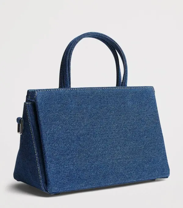 TALEL PARIS Medium Denim V2 Tote Bag