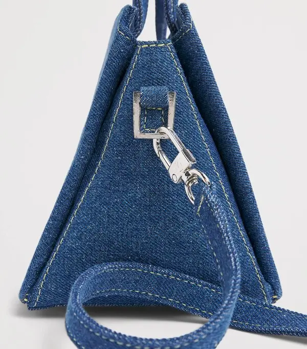 TALEL PARIS Medium Denim V2 Tote Bag