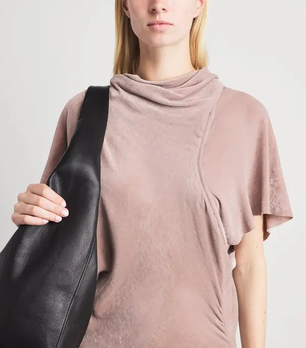 Rick Owens Velvet Maxi Dress - Pink