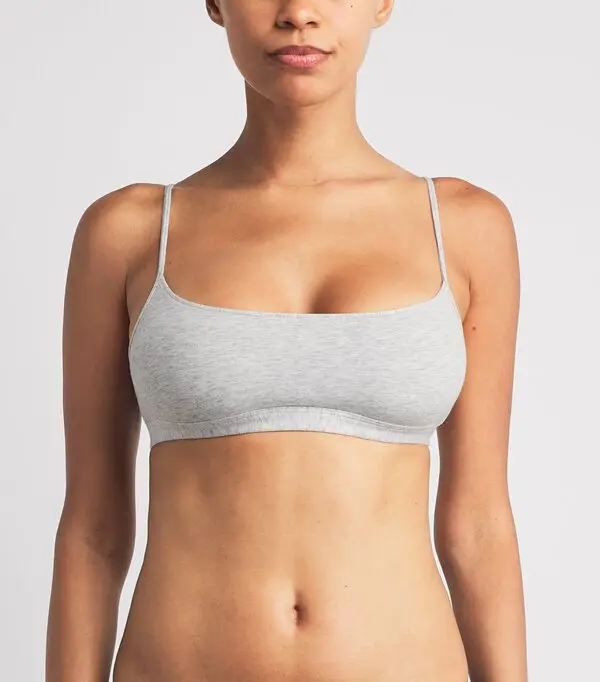 SKIMS Cotton Everyday Scoop Bralette