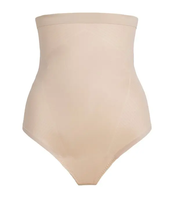 Spanx Shape Invisible Mid-thigh Short - Beige