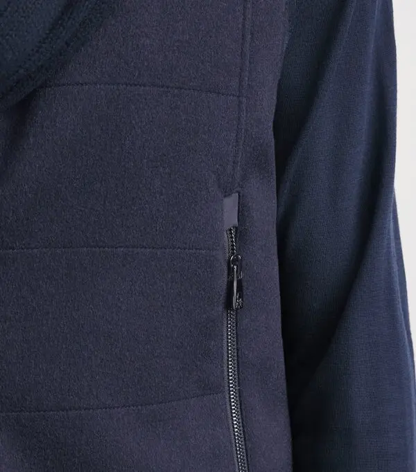 Corneliani Virgin Wool Padded Gilet