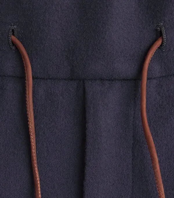 Colombo Wool Drawstring Sweatpants