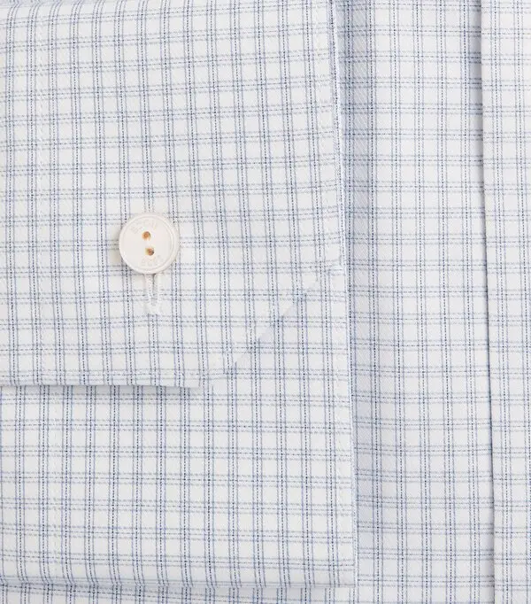 Eton Supima Cotton Check Slim Fit Shirt