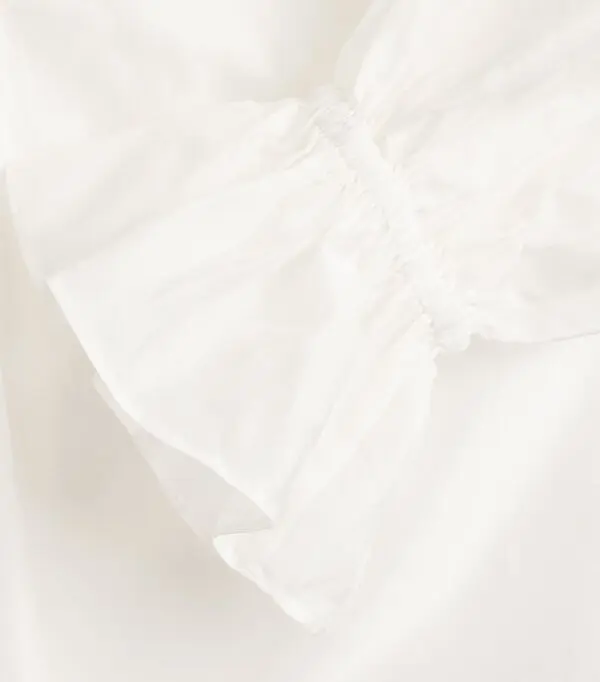 Polo Ralph Lauren Lina Ruffled Neckline Blouse