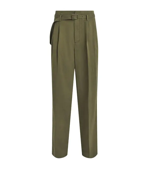 Polo Ralph Lauren Belted Straight Leg Trousers