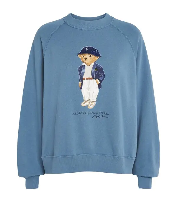 Polo Ralph Lauren Polo Bear Embroidered Fleece Sweatshirt