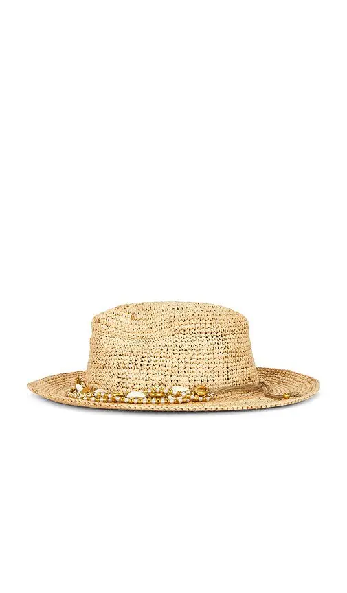 NIKKI BEACH Maya Fedora Hat