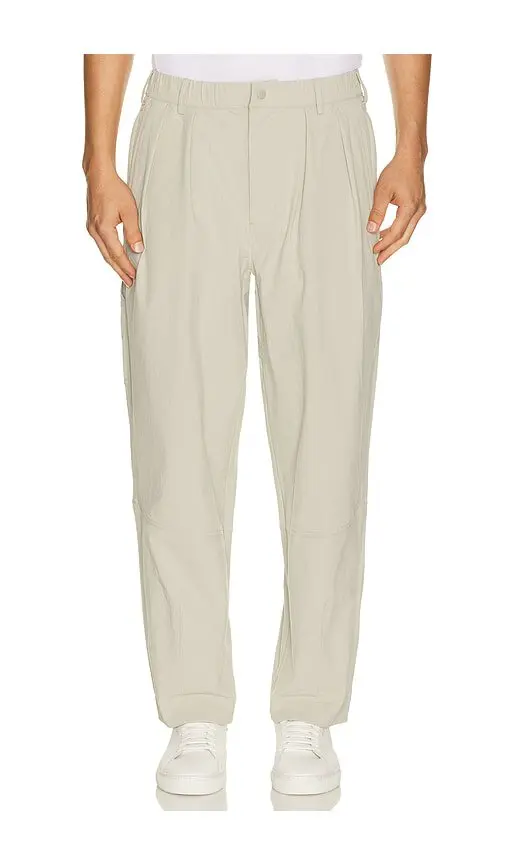 MANORS Recycled Nylon Blend Trousers - Tan