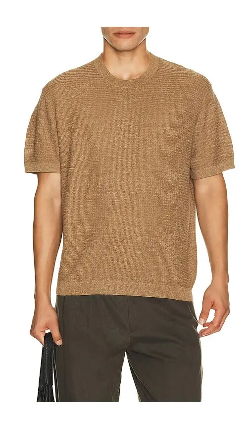 Theory Kolben Pacific Linen Tee In . Also