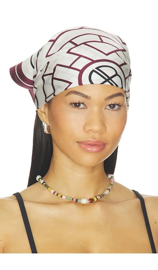 ANINE BING York Scarf - Burgundy