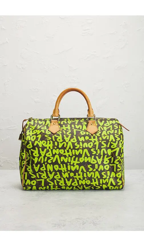FWRD RENEW Louis Vuitton X Stephen Sprouse Monogram Graffiti Speedy 30 Handbag