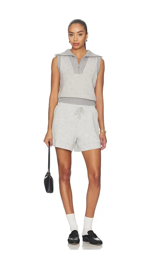 Varley Peterson Half Zip Knit Top