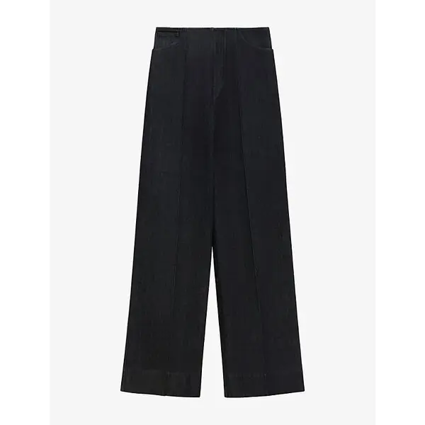 Marni Raw-unwashed Wide-leg Denim Jeans