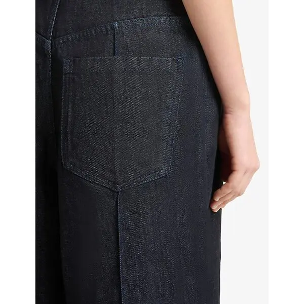 Marni Raw-unwashed Wide-leg Denim Jeans