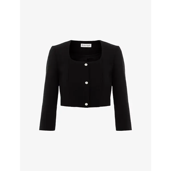 PHASE EIGHT Miranda Cropped Woven Jacket