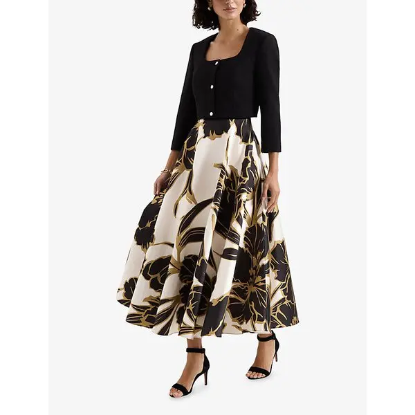 PHASE EIGHT Miranda Cropped Woven Jacket