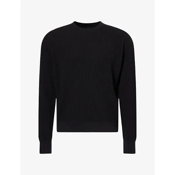 Studio Nicholson Crew-neck Rib-knit Cotton Jumpers