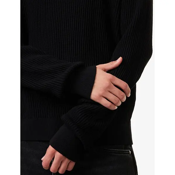 Studio Nicholson Crew-neck Rib-knit Cotton Jumpers