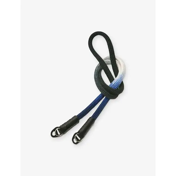 ARTISAN&ARTIST Gradient Set Of Three Silk Camera Straps - Navy