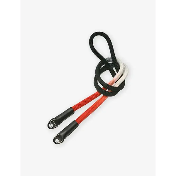 ARTISAN&ARTIST Gradient Set Of Three Silk Camera Straps - Red