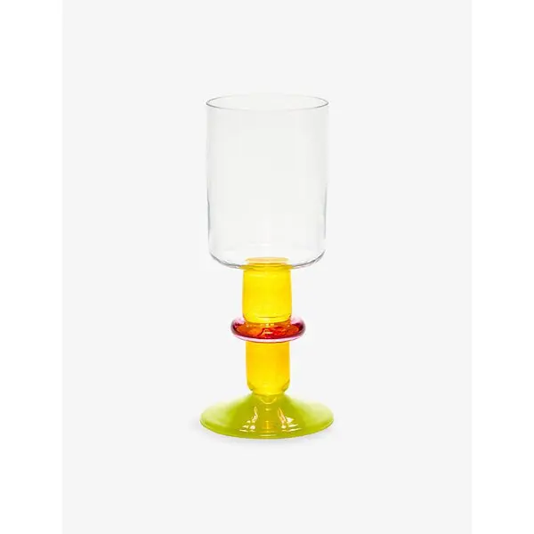 GATHER GLASS Miami Wine Glass - Bright Stack