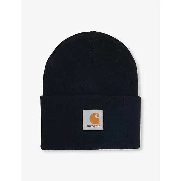 Carhartt Work In Progress Acrylic Watch Logo-patch Knitted Beanie Hat