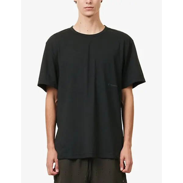 On Paf Running-t Stretch-woven T-shirt
