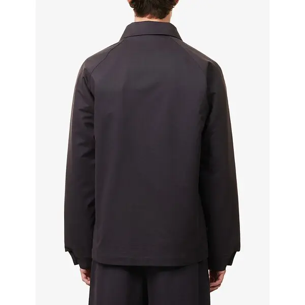 THE ROW Collared Cotton And Cashmere-blend Jacket