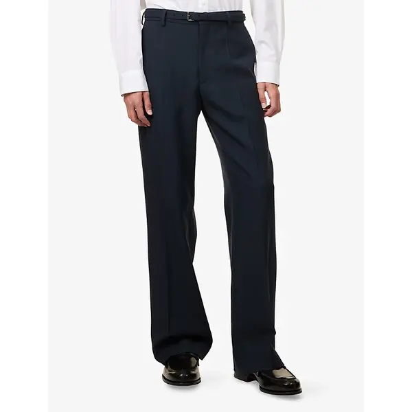 Dries Van Noten Preston Wool Trousers