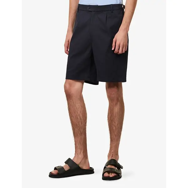 BELIER Bélier Monaco Cotton-blend Chino Shorts