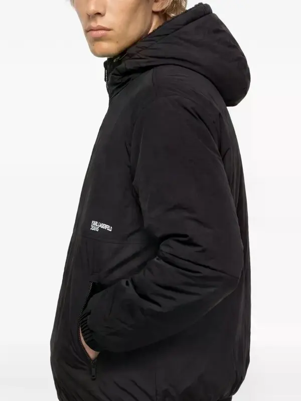 Karl Lagerfeld Reversible Logo Jacket