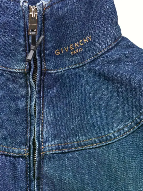 Givenchy Cocoon Blouson In Medium Denim