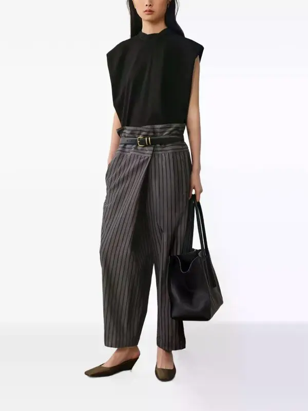 LESS Sculptural Crew-neck Vest