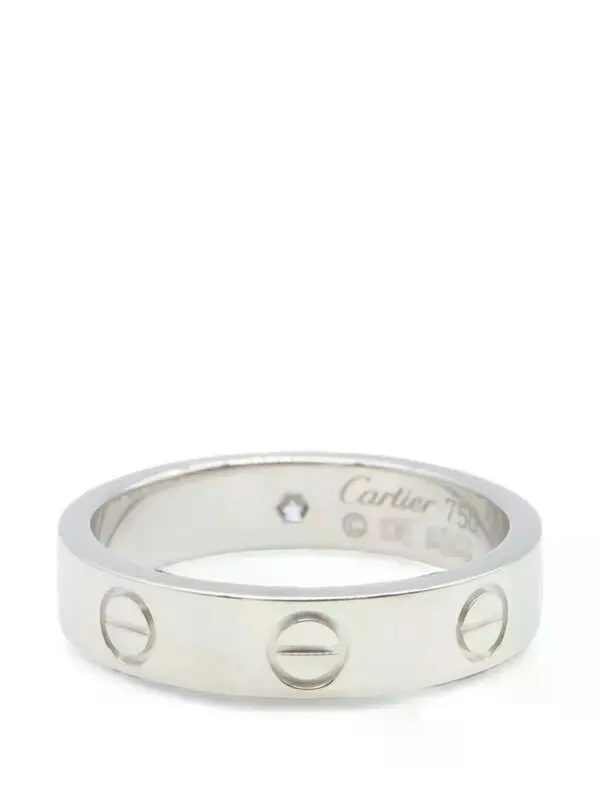 Cartier 2010s Mini Love Diamond Ring