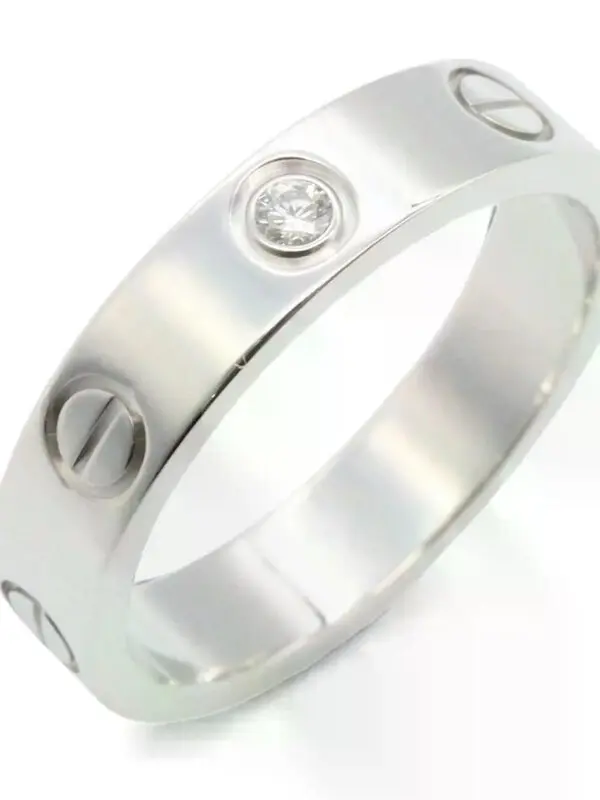 Cartier 2010s Mini Love Diamond Ring