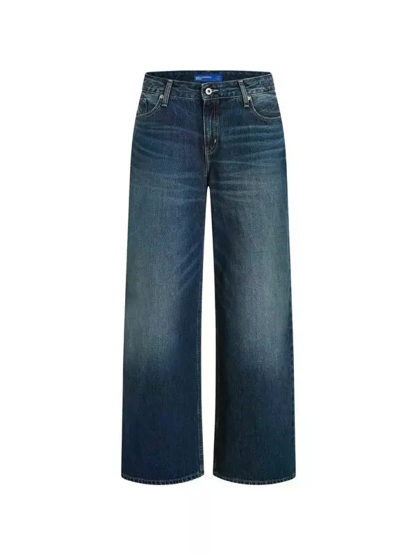 Karl Lagerfeld Low-rise Wide-leg Jeans - Blue