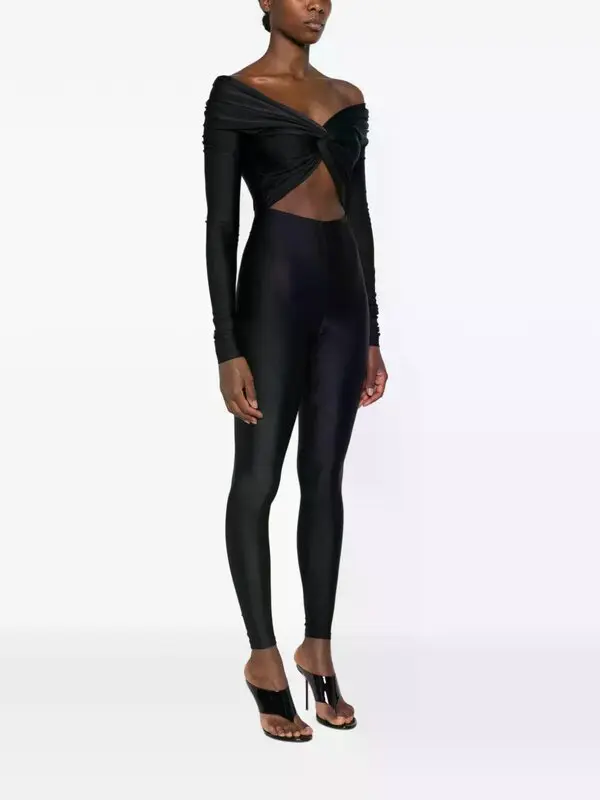 Andamane Twist-detail Cut-out Jumpsuit