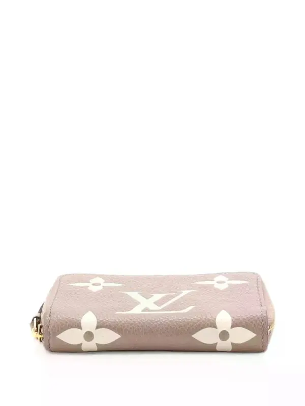 LOUIS VUITTON Zippy Coin Purse Bicolor Monogram Empreinte Giant Pouch