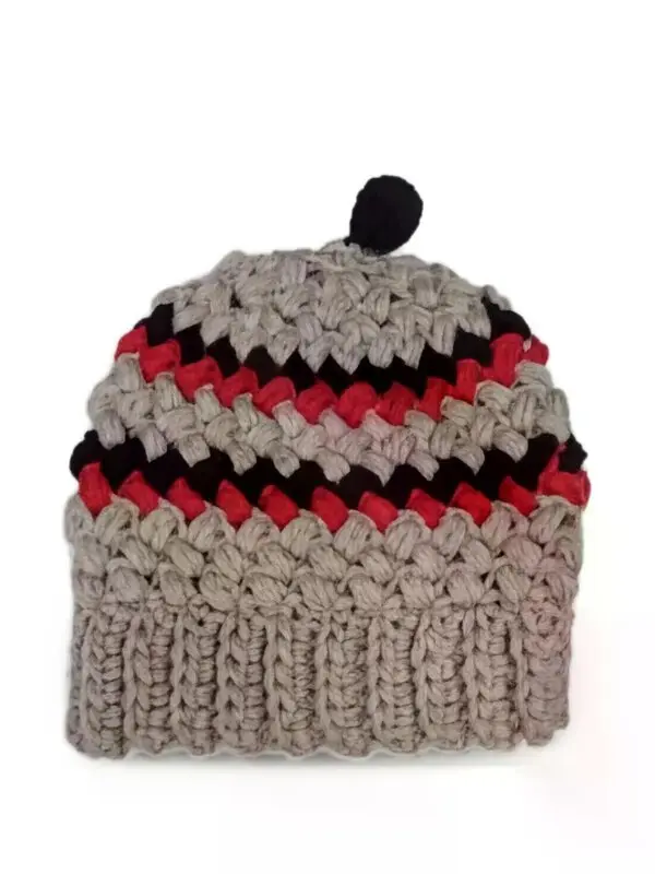 EXQUISITE J Chunky-knit Beanie Hat