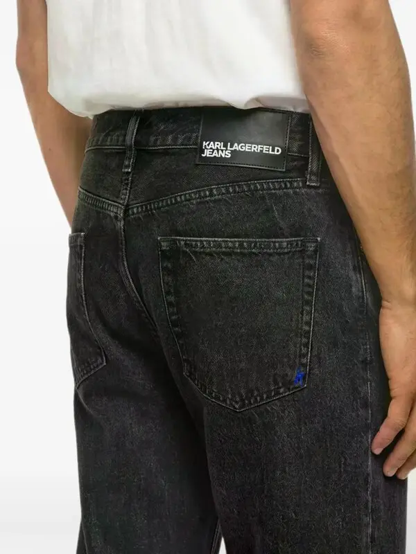 Karl Lagerfeld Tapered Leg Jeans