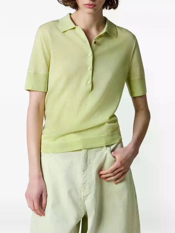 Paul Smith Merino Wool-blend Knit Polo Shirt