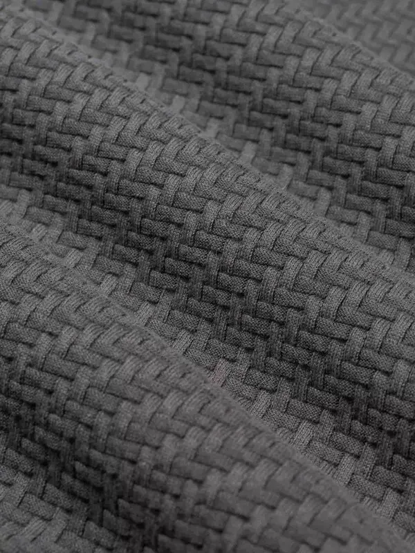 Brioni Basket-weave Crew Neck Sweater